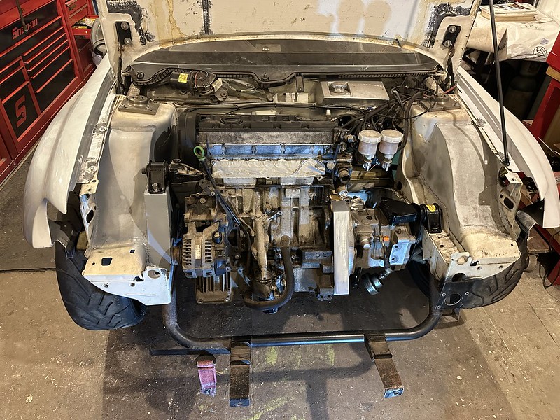 Engine and Gearbox In – Rallye Project