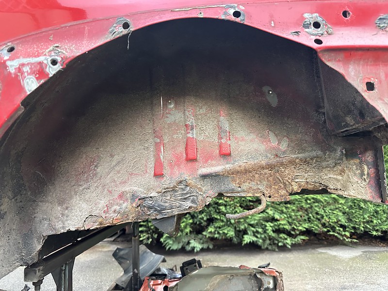 Rear Inner Arches Uncovered – Rallye Project