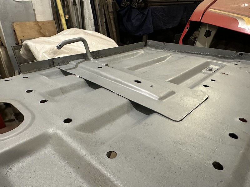 Boot Floor Panel Repaired – Rallye Project